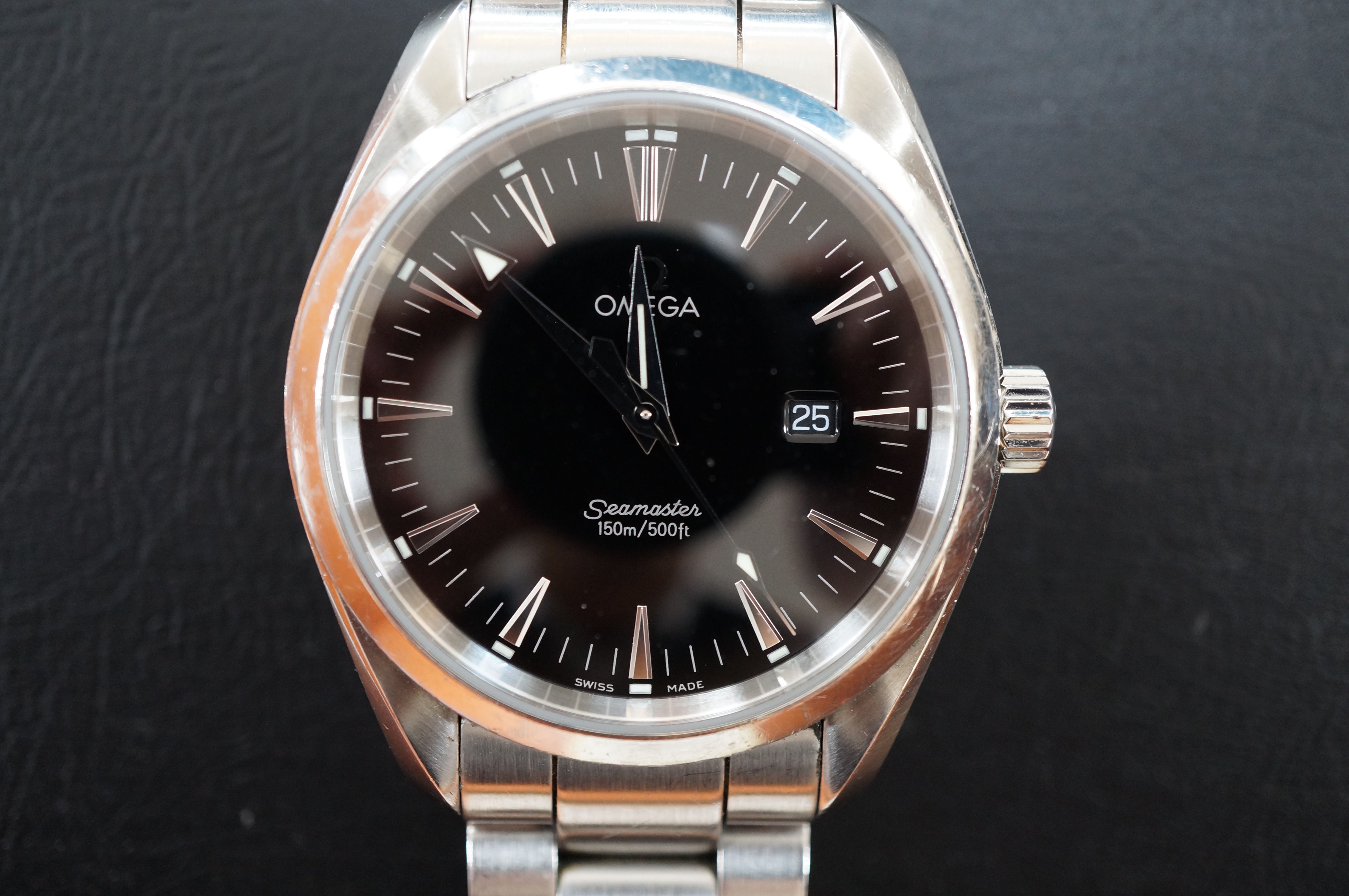 No.570 OMEGA Seamaster (オメガ シーマスター ) クォーツ腕時計を修理しました | 時光堂 富山の時計修理