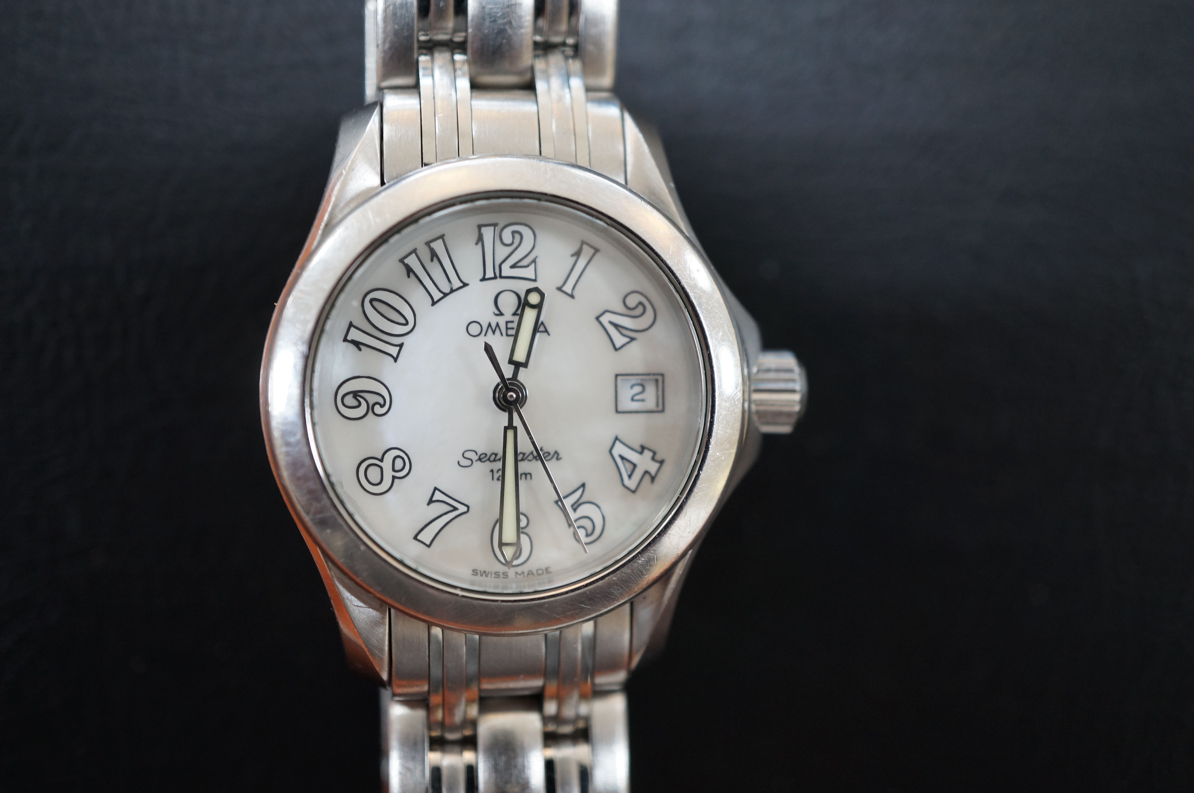 No.636 OMEGA Seamaster (オメガ シーマスター ) 自動巻き腕時計を修理しました | 時光堂 富山の時計修理