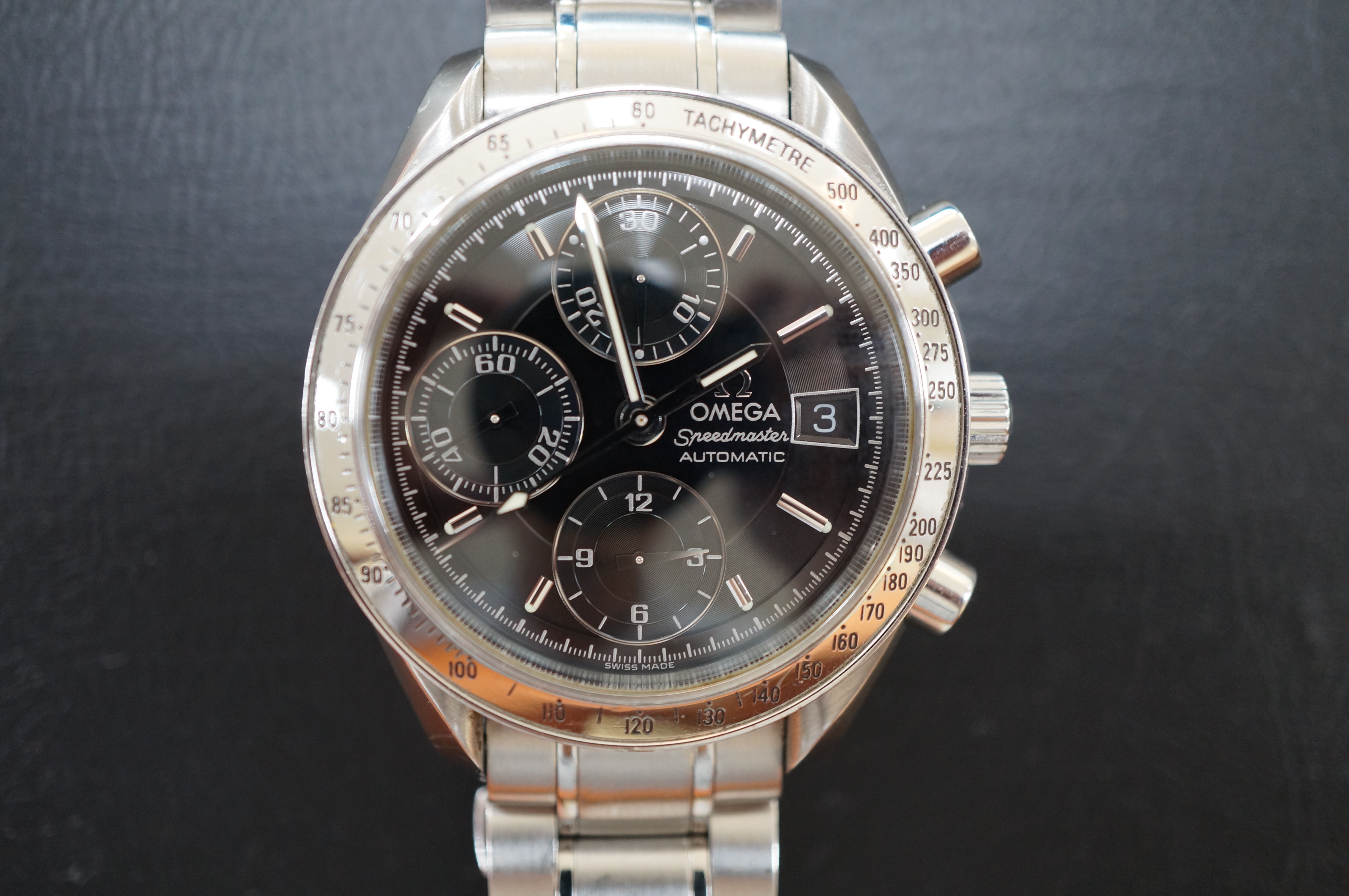 No.630 OMEGA Speedmaster (オメガスピードマスター) 自動巻き腕時計を修理しました | 時光堂 富山の時計修理