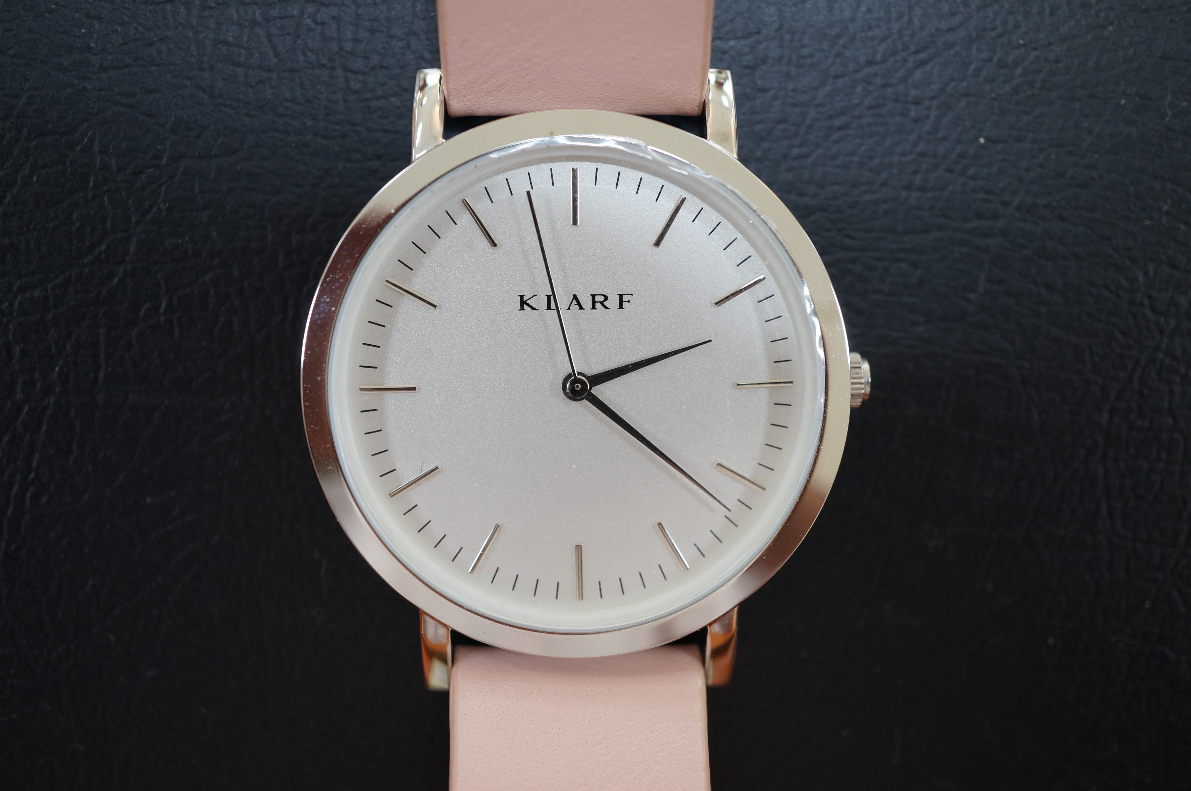 No.760 KLARF (クラーフ) クォーツ腕時計を修理しました | 時光堂 富山の時計修理